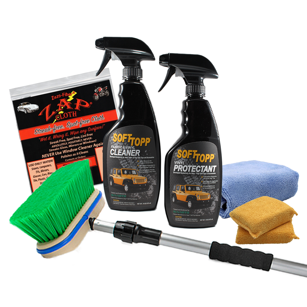 SOFTTOPP Vinyl Jeep Top Platinum DELUXE Package – Wolfsteins Pro-Series